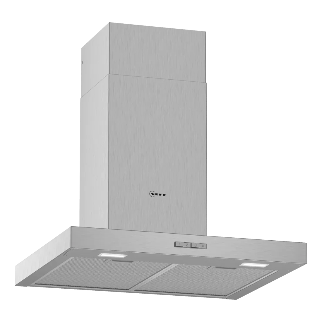 NEFF D62BBC0N0B Stainless Steel 60cm Wall Mounted Cooker Hood